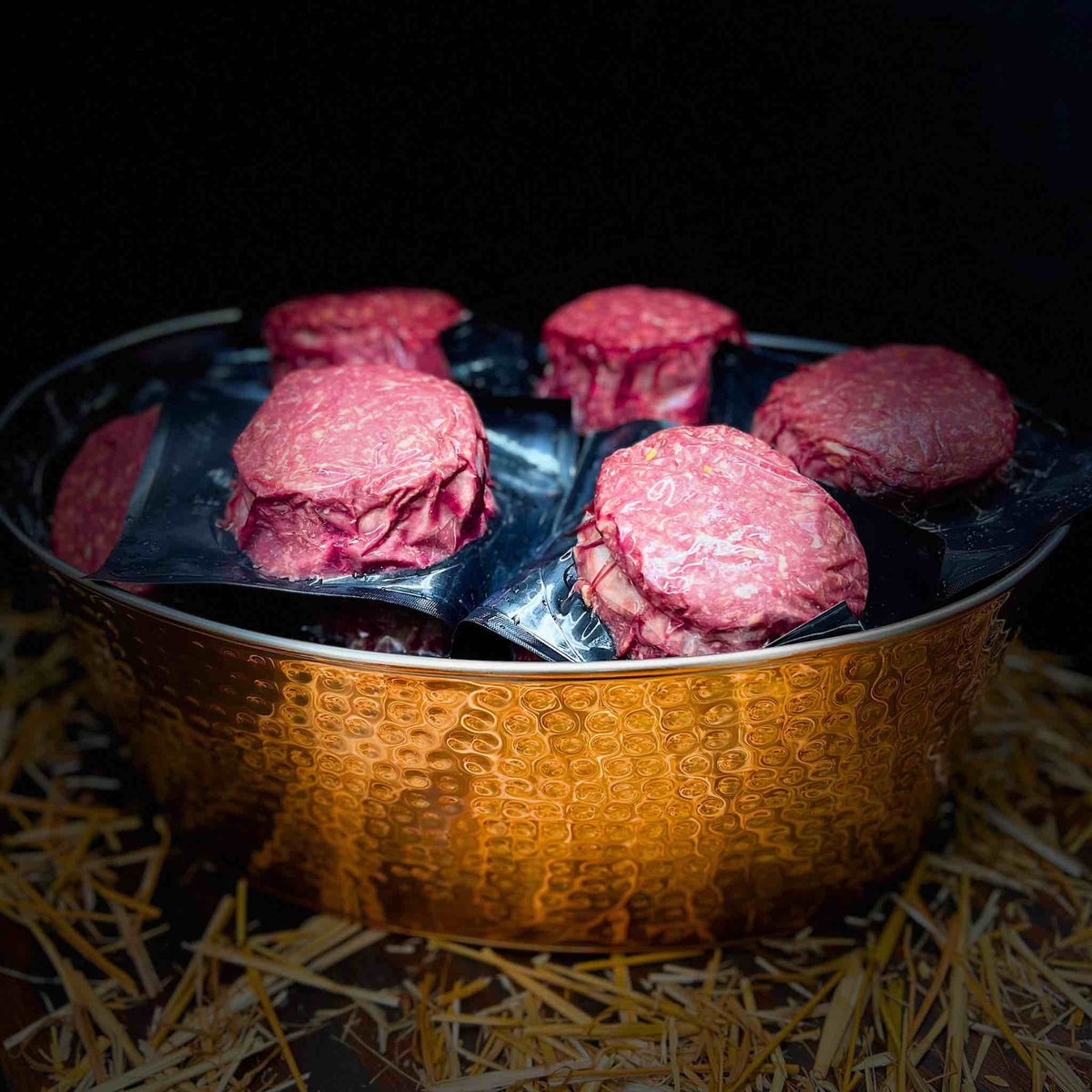 Wholesale Grass-fed Beef Burger Patties - 40 lbs Box – Halal Foundry