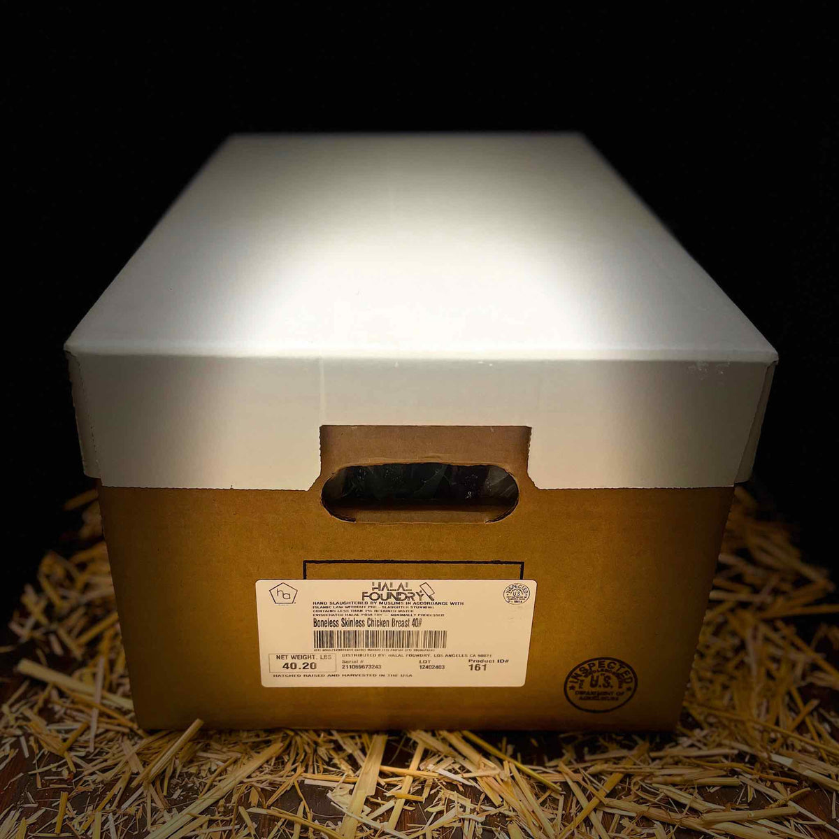 Wholesale Chicken Breast Boneless Skinless - 40 lbs Box – Halal Foundry
