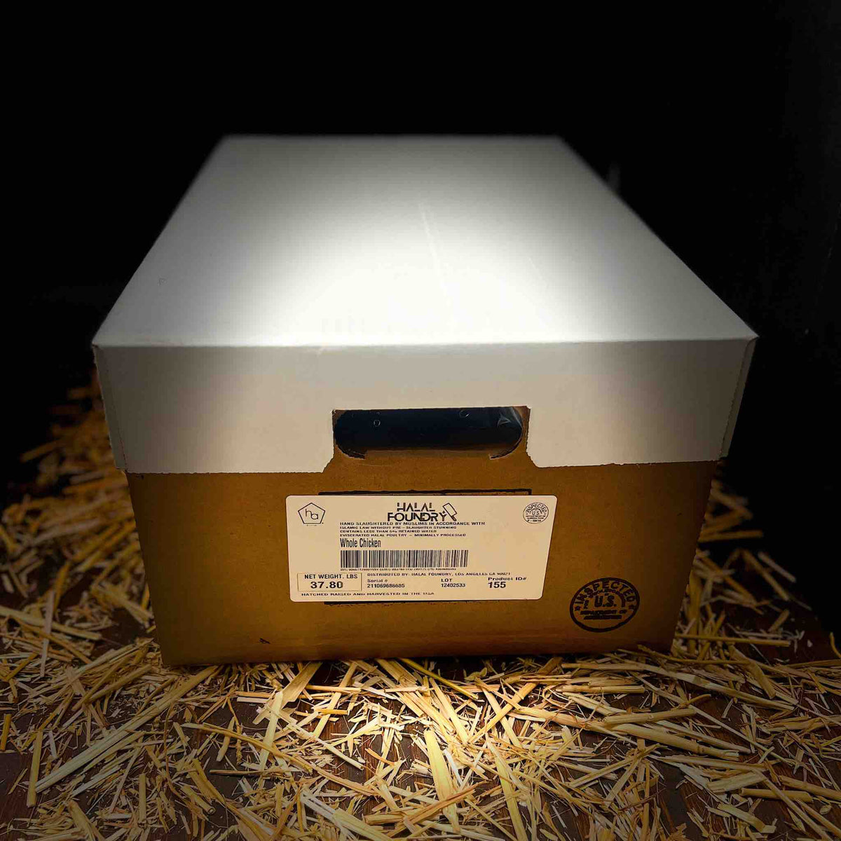 Wholesale Chicken Whole with Skin- 12 count Box – Halal Foundry