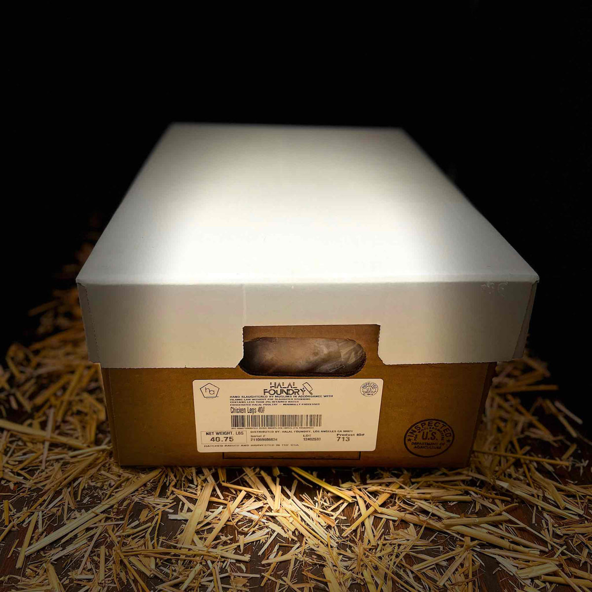 Wholesale Chicken Leg Quarters - 40 lbs Box – Halal Foundry