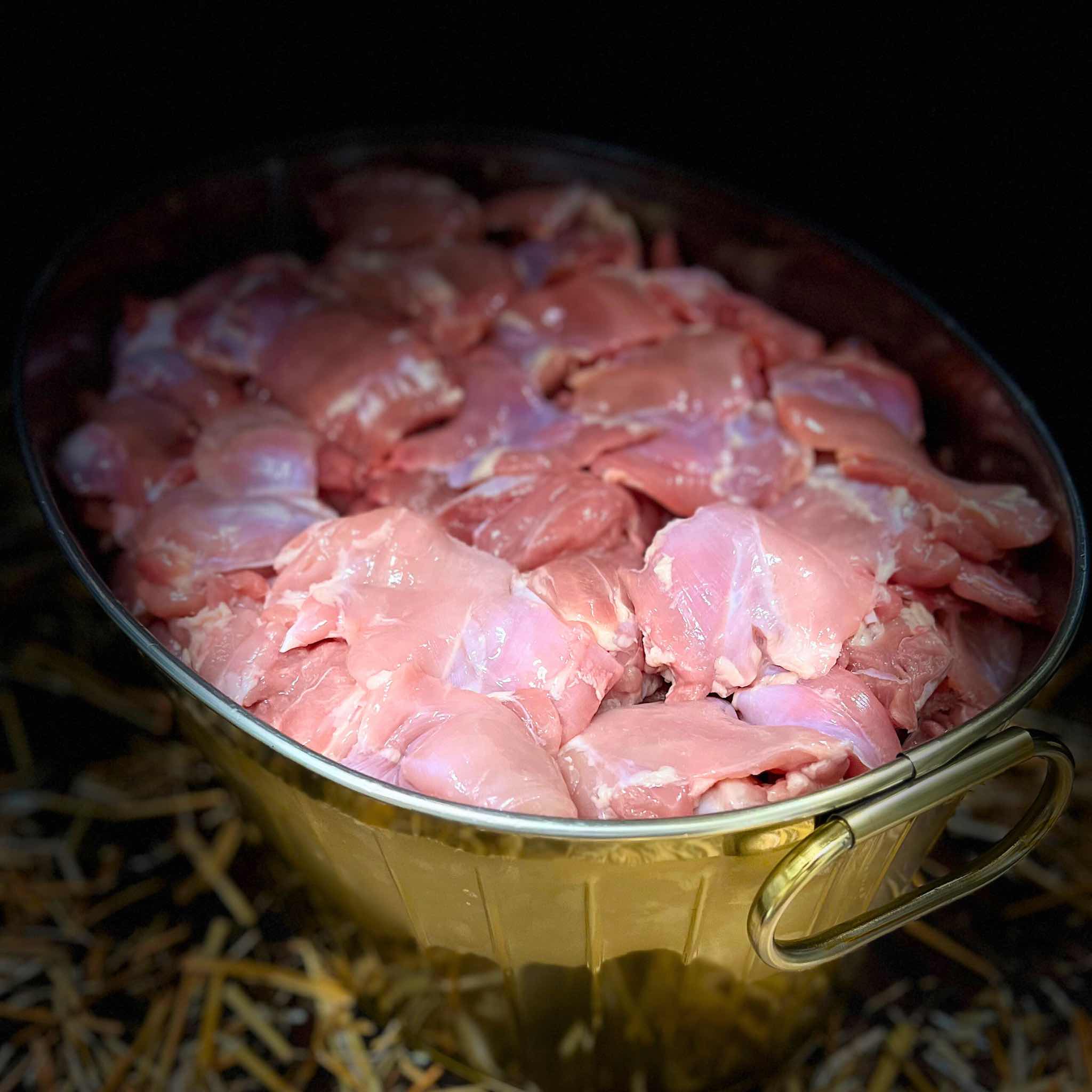 Wholesale Chicken Thigh Boneless Skinless - 40 lbs Box – Halal Foundry