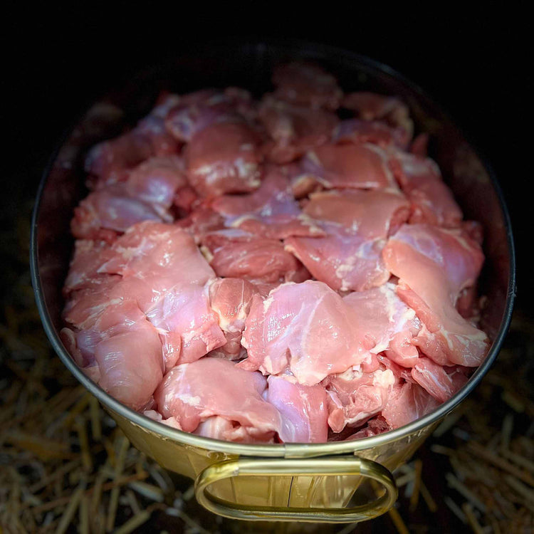 Wholesale Chicken Thigh Boneless Skinless - 40 lbs Box – Halal Foundry