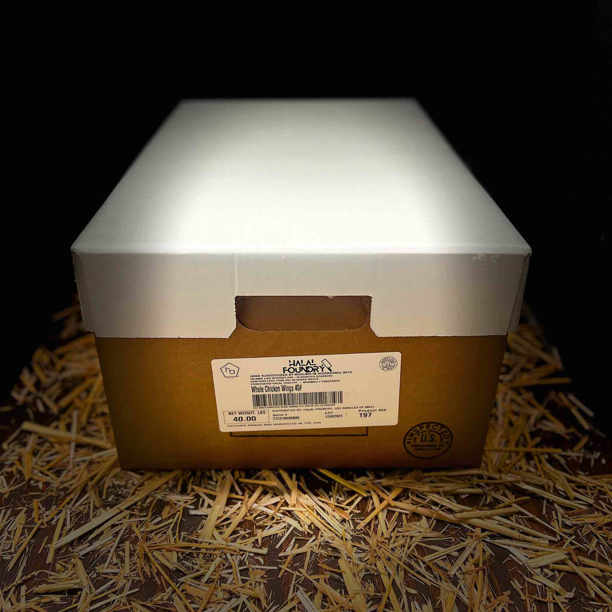 Wholesale Chicken Wings - 40 lbs Box – Halal Foundry