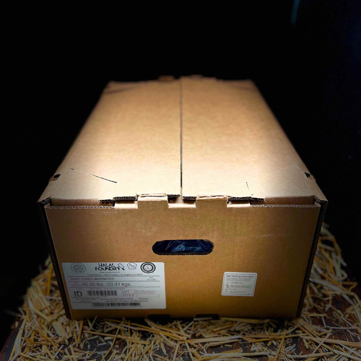 Wholesale Goat Cubes Bone-In - 40 lbs Box – Halal Foundry