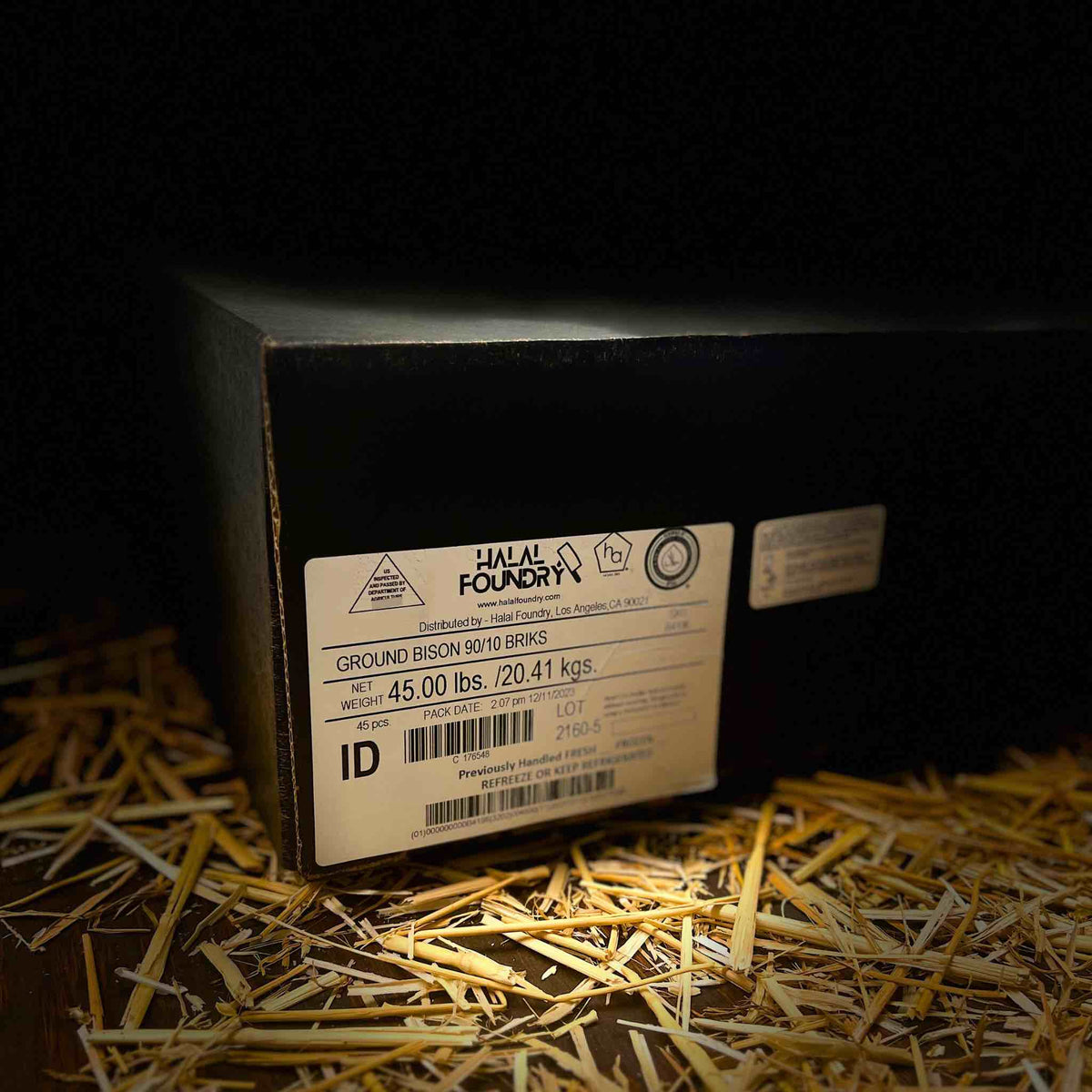 Wholesale Bison Ground - 40 lbs Box – Halal Foundry
