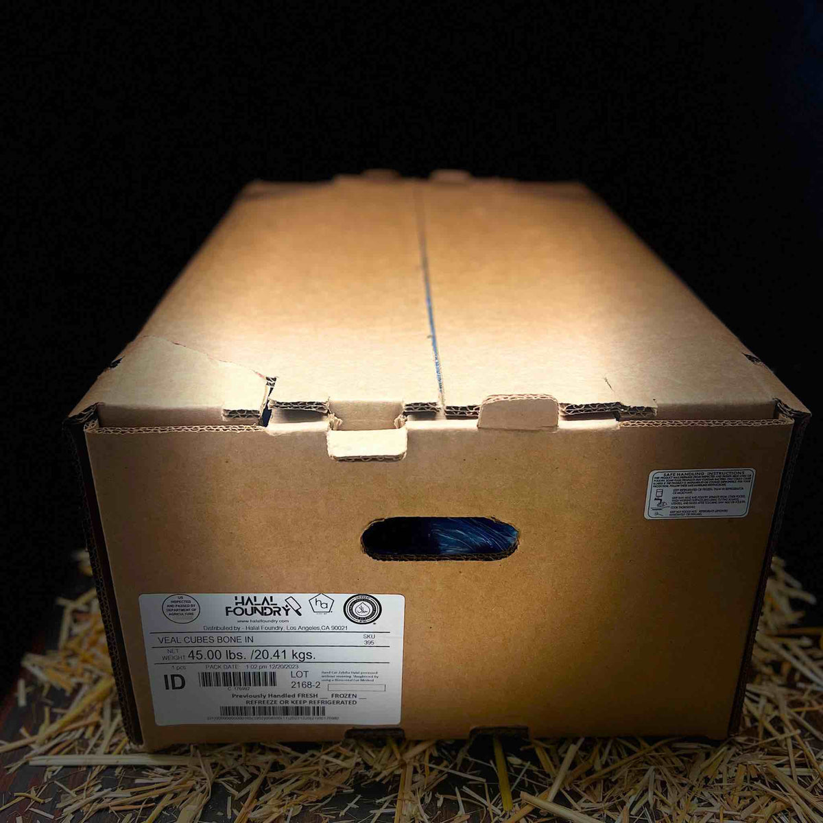 Wholesale Beef Cubes Bone In - 40 lbs Boxs – Halal Foundry