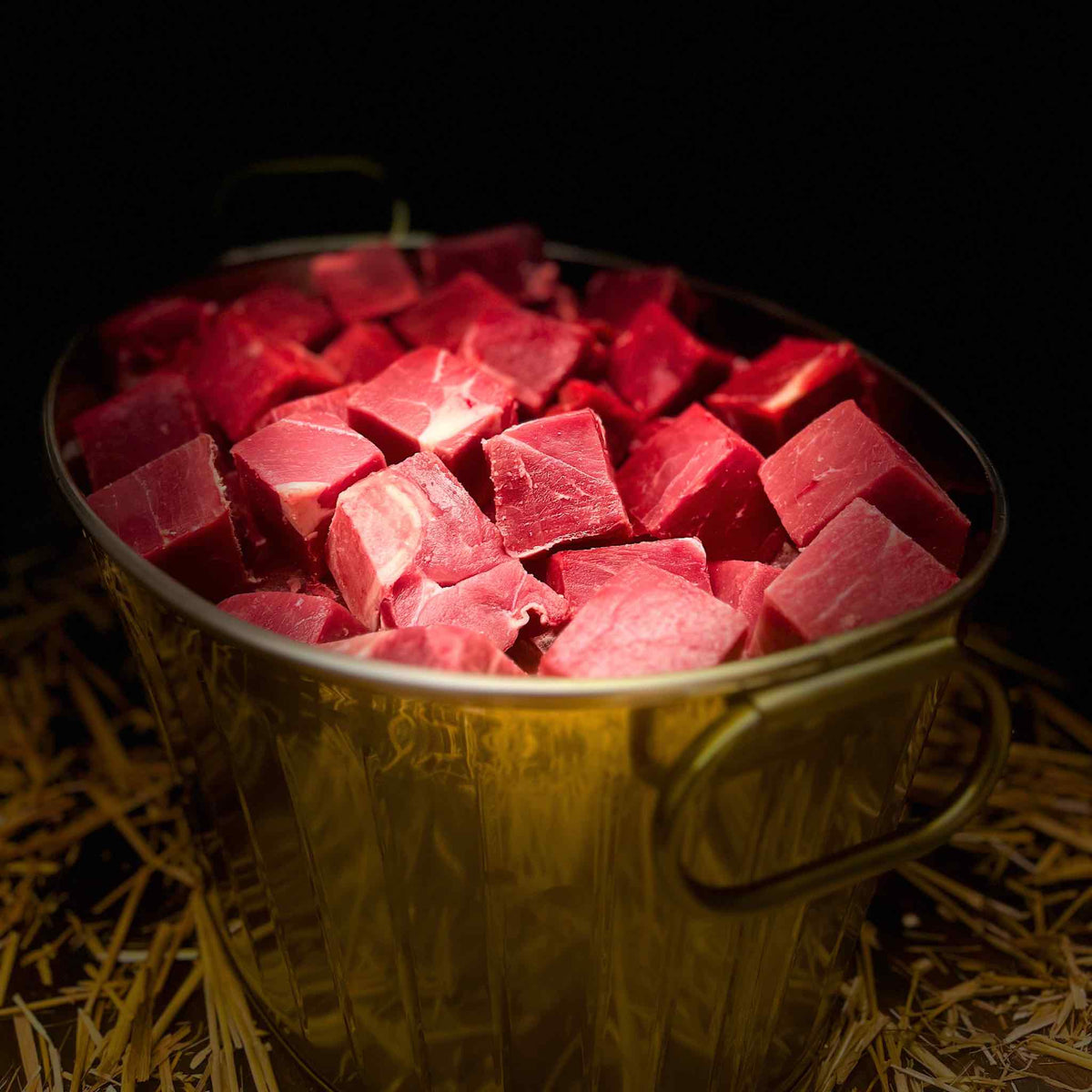 Wholesale Veal Cubes Bone In - 40 lbs Boxs – Halal Foundry